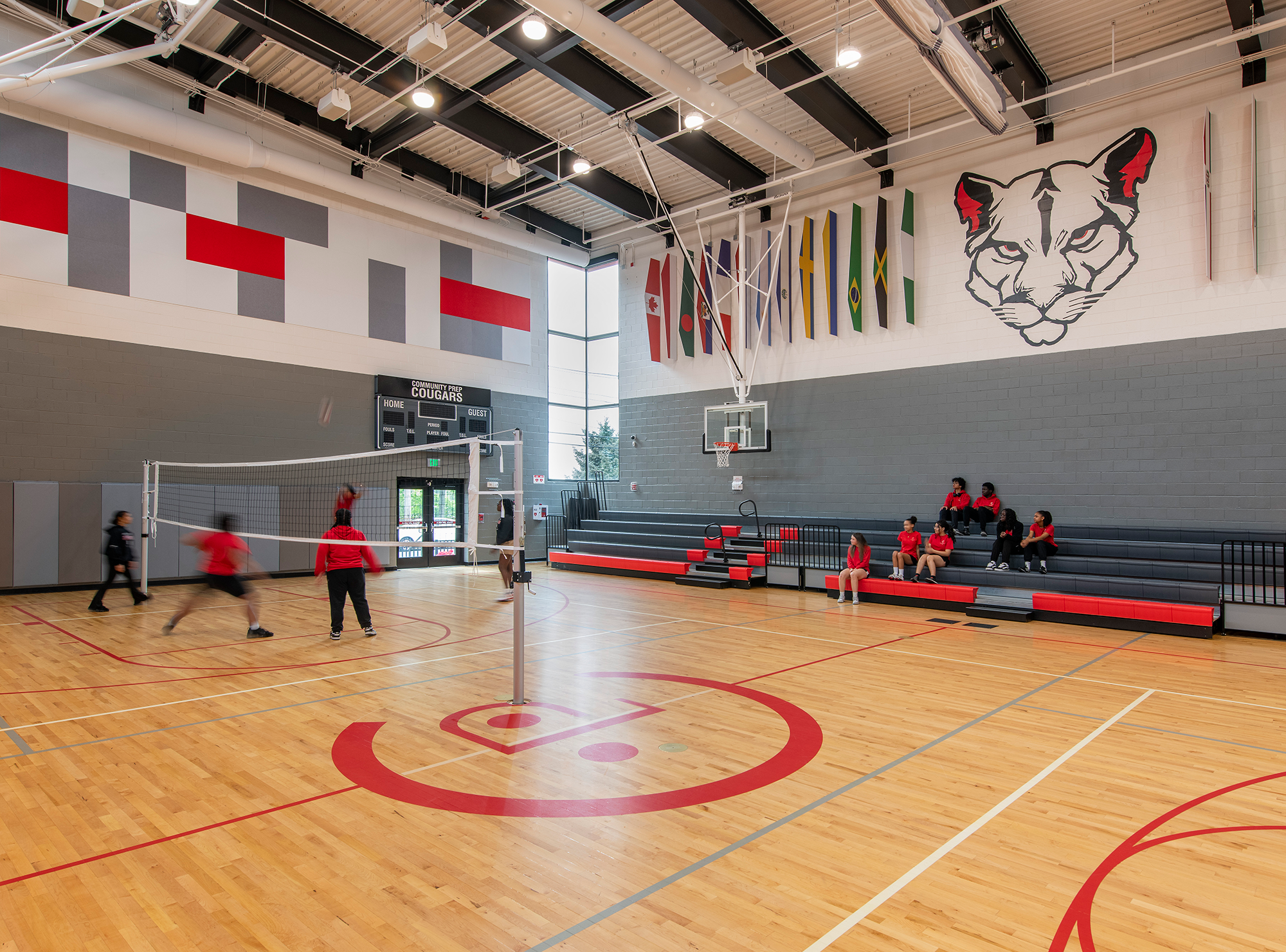 Community Preparatory School Arts & Athletic Center « LLB Architects ...