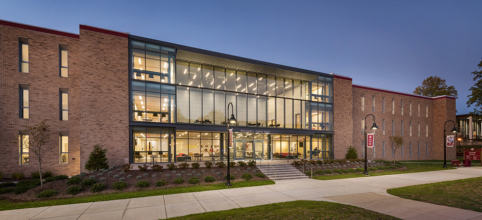 Rhode Island College – Gaige Hall « LLB Architects | Lerner Ladds Bartels