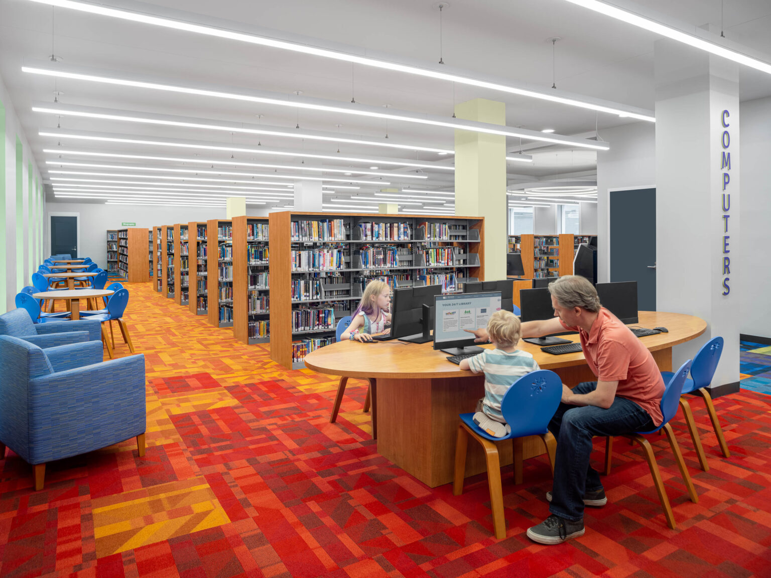 Newton Children’s Library « LLB Architects | Lerner Ladds Bartels