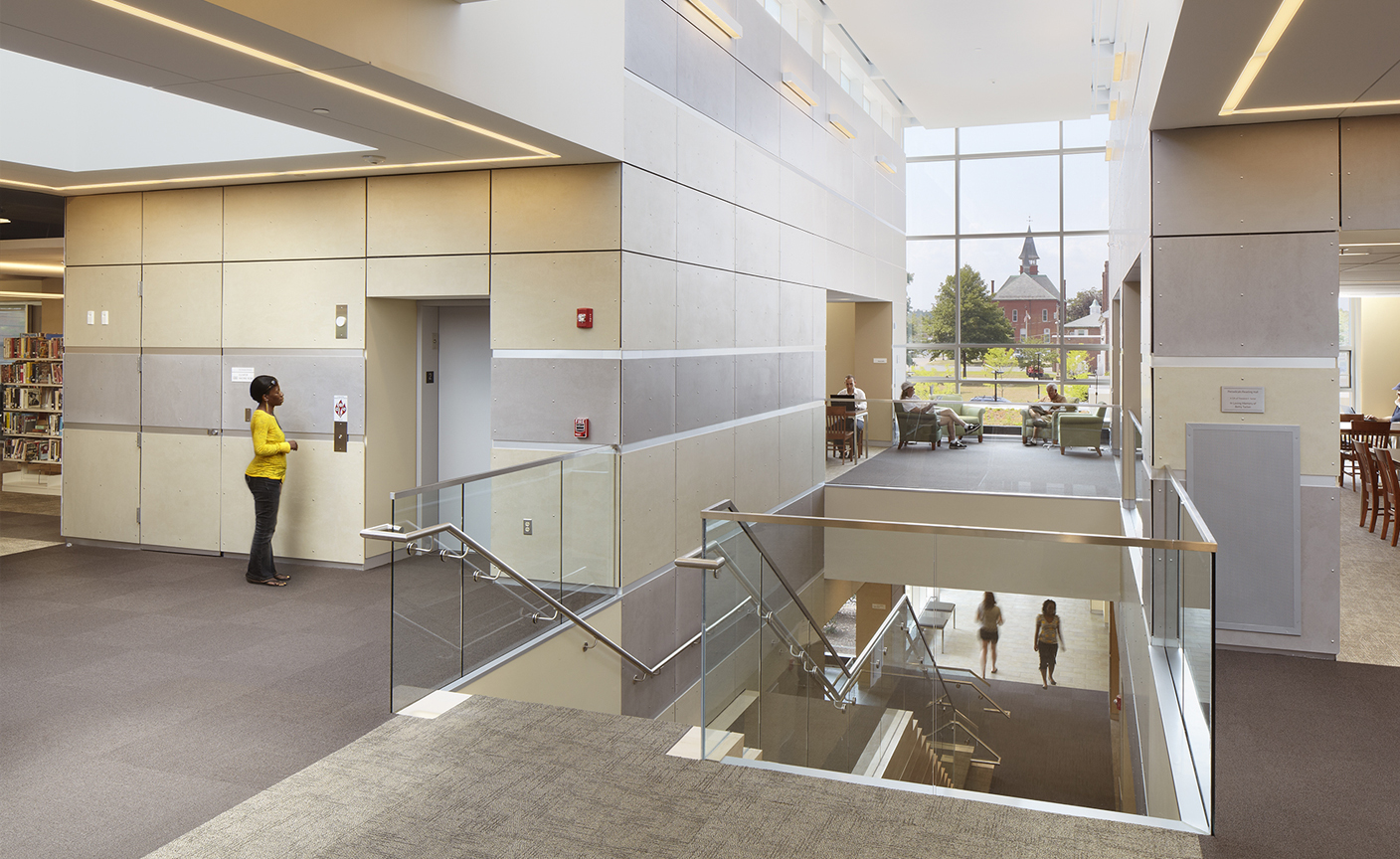 Walpole Public Library « LLB Architects | Lerner Ladds Bartels