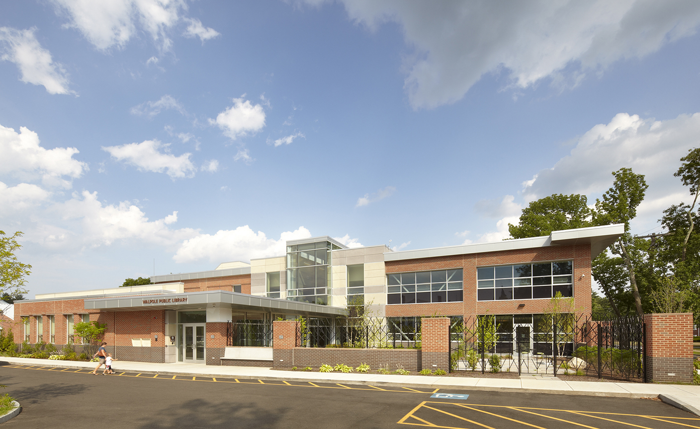 Walpole Public Library « LLB Architects | Lerner Ladds Bartels